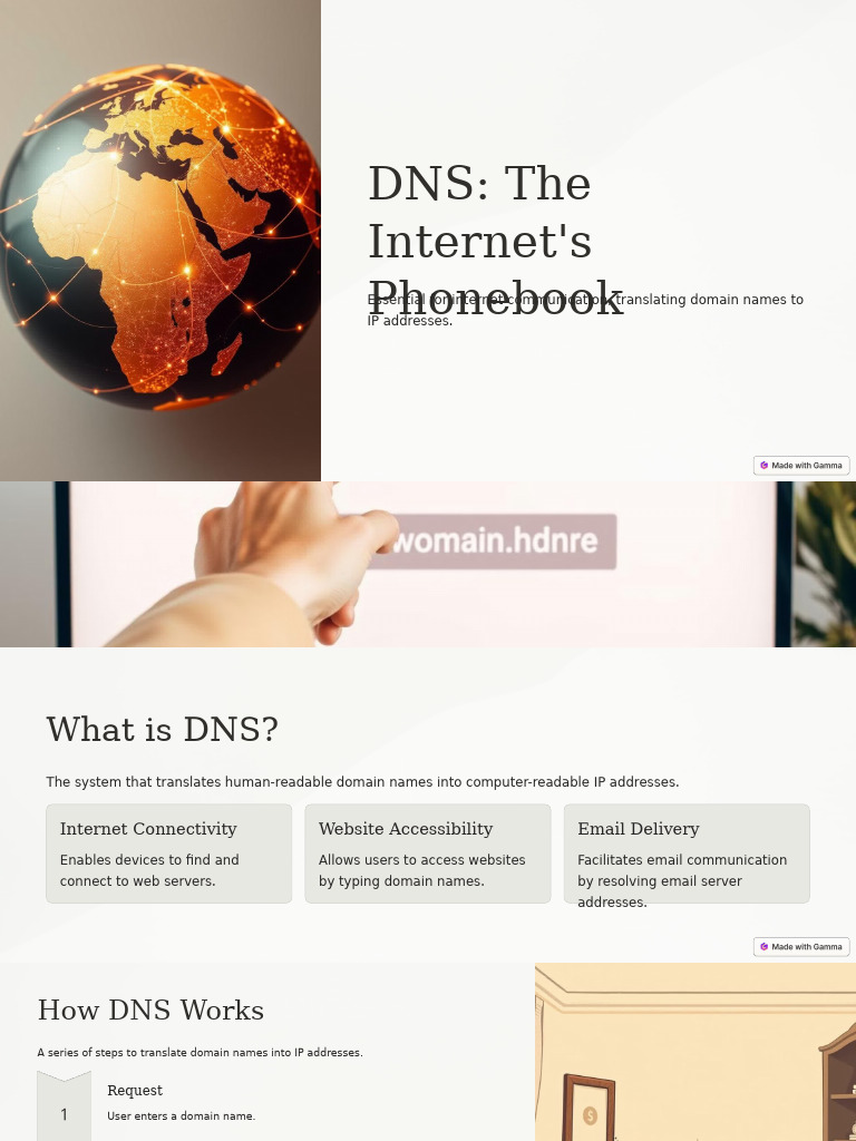 Understanding DNS: Internet's Backbone | PDF | Domain Name System ...