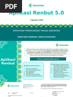 Pemutakhiran Data Renbut Kemenkes 2023 | PDF