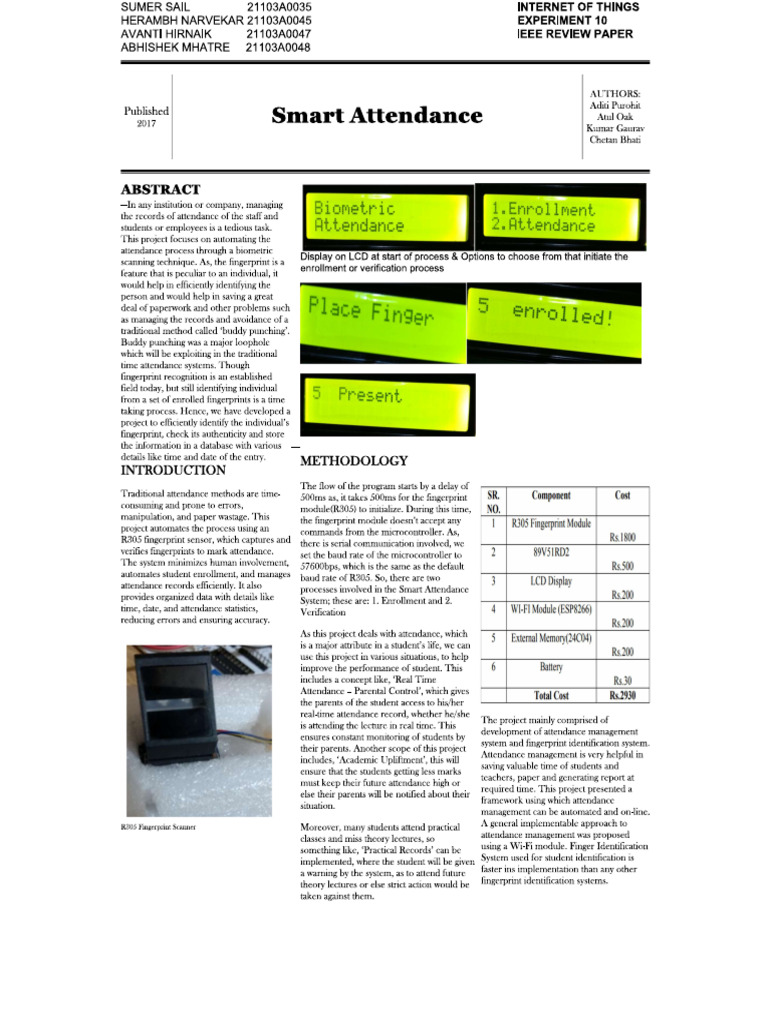 Review Paper Ieee - 2017 | PDF