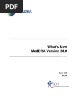 Whats New With MedDRA v28.0 Webinar | PDF | Medical Specialties