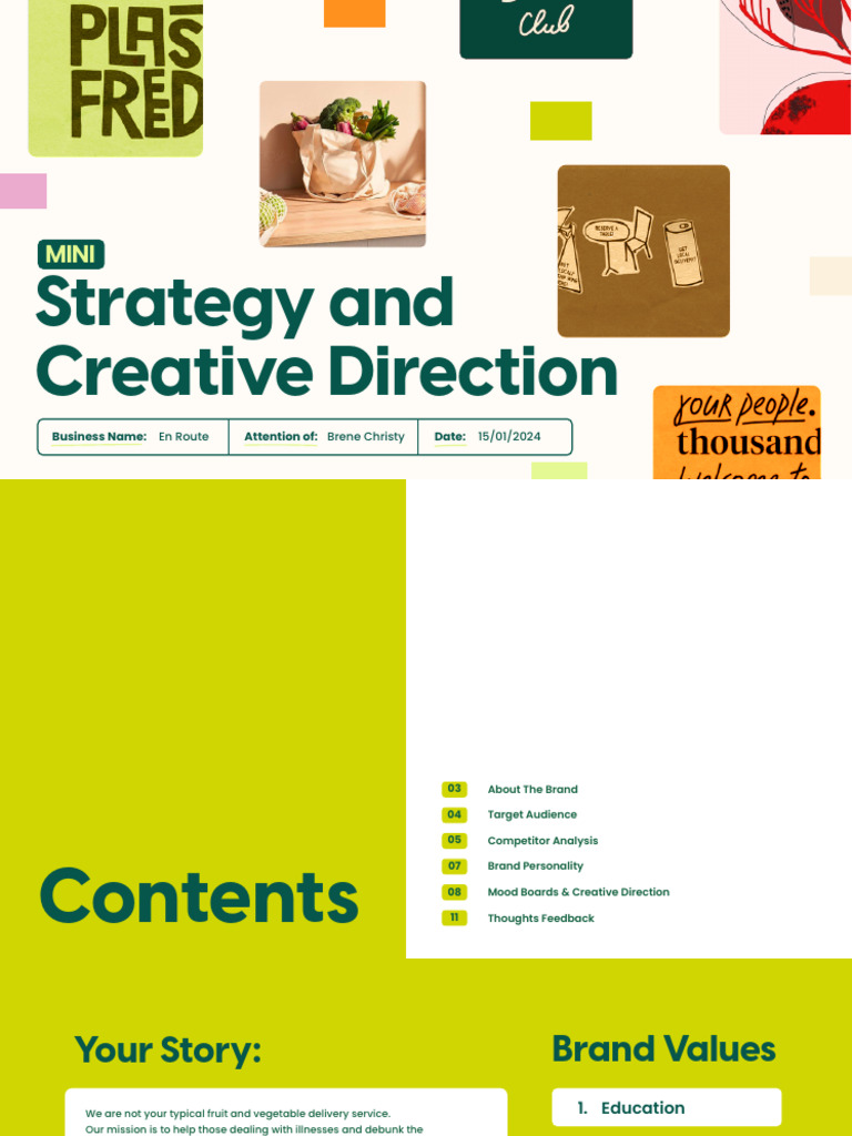 En Route Marketing Strategy Overview | PDF | Brand | Typography
