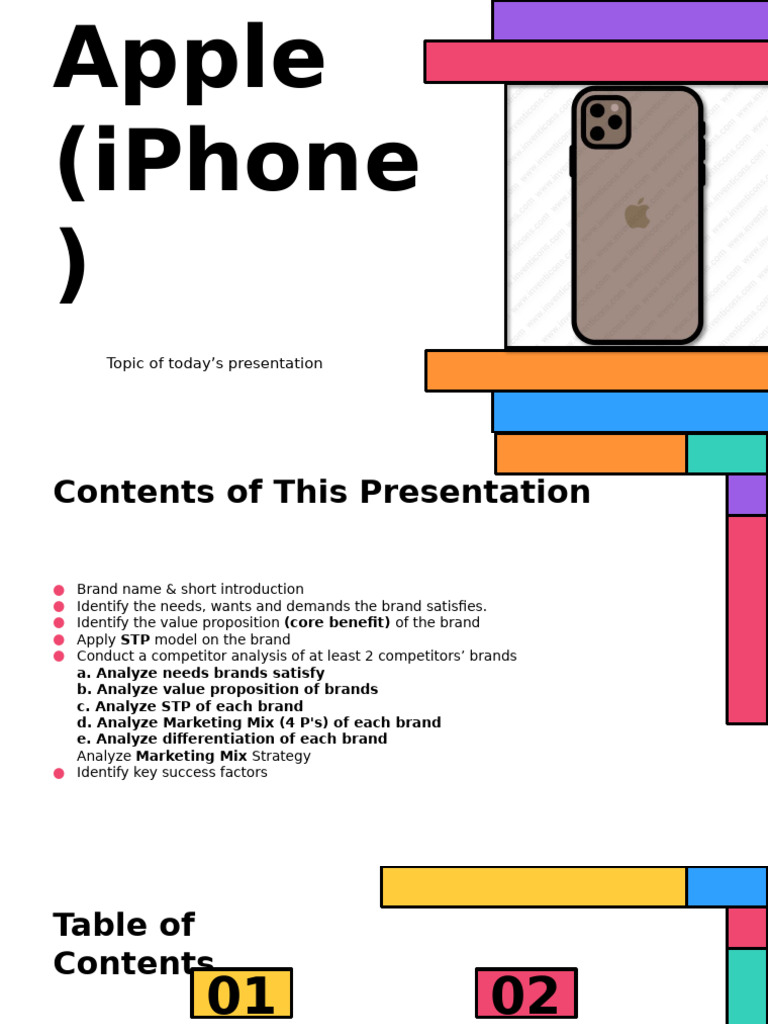 Marketing Presentation | PDF | Apple Inc. | Brand
