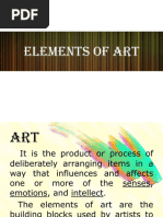 Mini-Zine: The Elements of Art | PDF