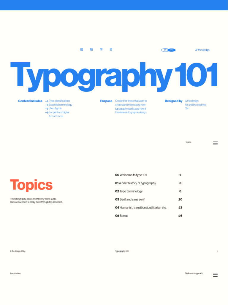 Typography 101 Draft FINAL | PDF | Typefaces | Typography