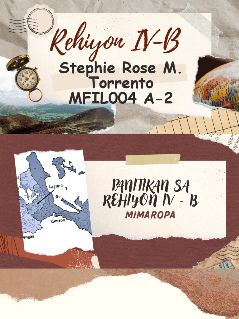 PANITIKAN SA REHIYON IV-B | PDF