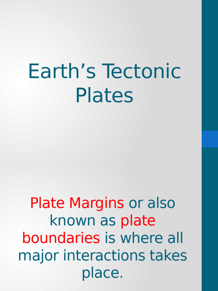 Understanding Tectonic Plate Boundaries | PDF