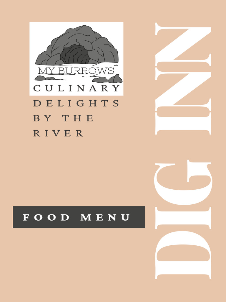 Dine-Inn Menu at Riverside Burrows | PDF | Cuisine | Foods