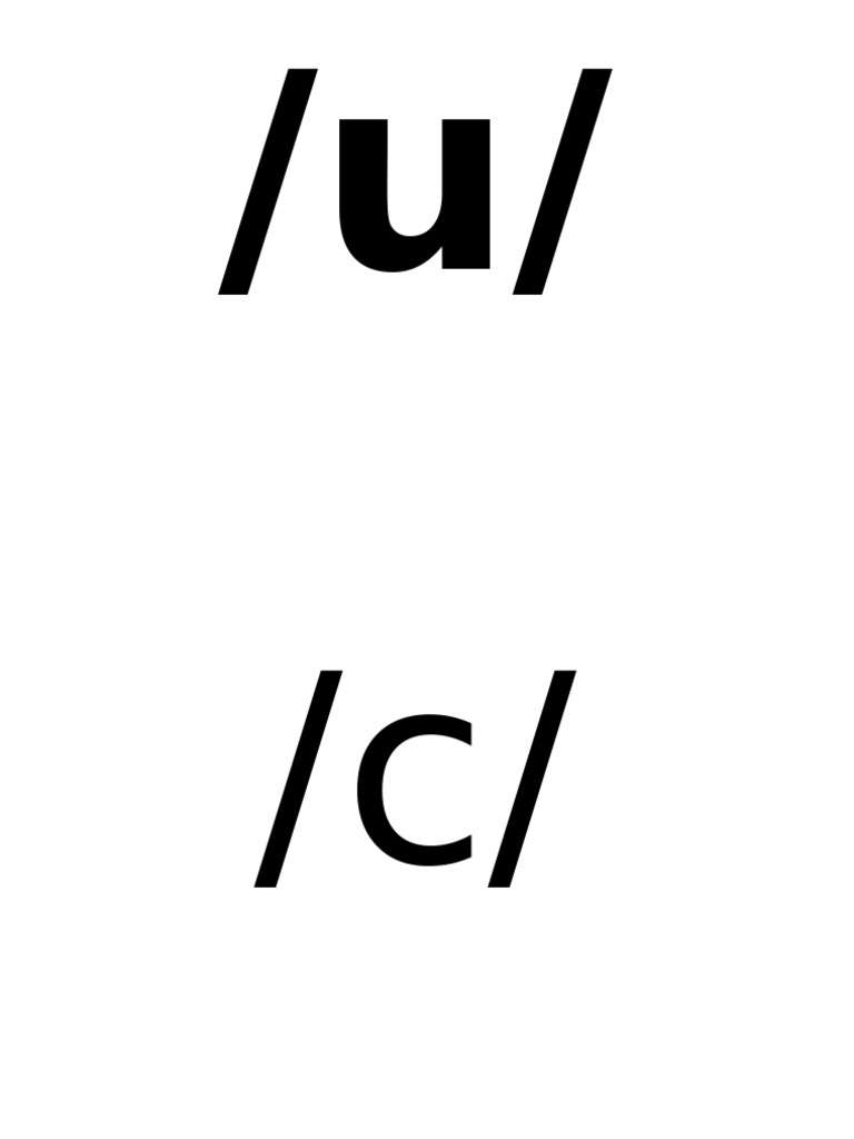 Vowel Sounds Symbol | PDF