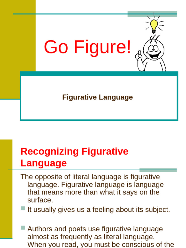 Figurative Lang Overview | PDF | Human Communication | Semantics