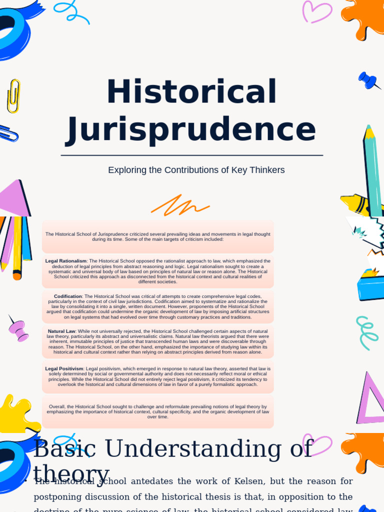 Historical School of Jurisprudence Insights | PDF | Jurisprudence ...