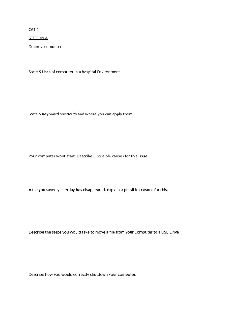 Computer Troubleshooting Guide | PDF