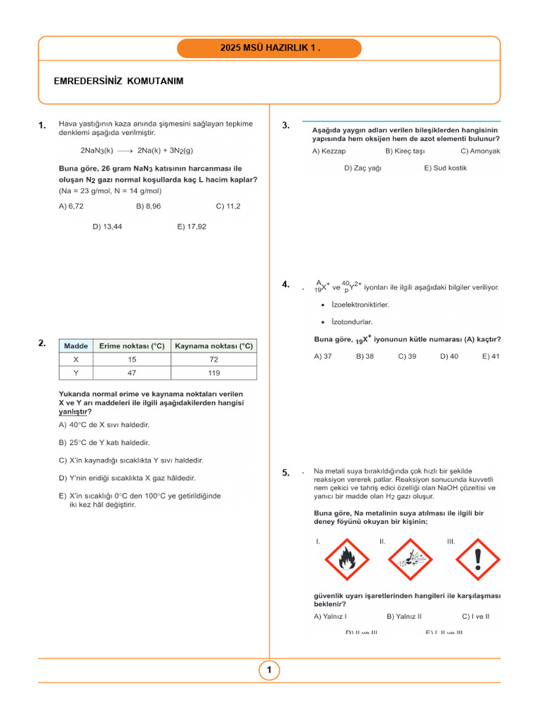 2025 Msü Hazirlik 1 - 250212 - 212154 | PDF
