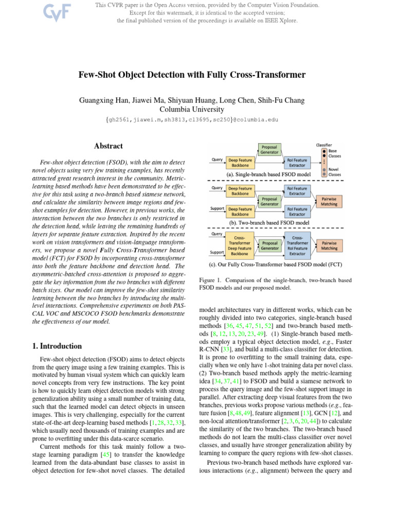 Han Few Shot Object Detection With Fully Cross Transformer Cvpr 2022