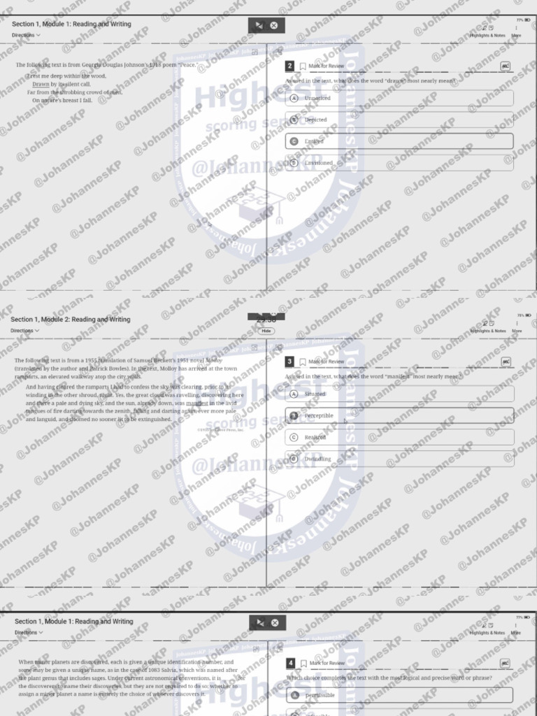 DSAT Nov 2 US W - Unlocked | PDF