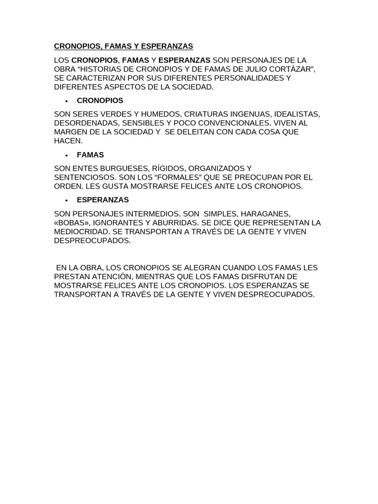 Cronopios | PDF