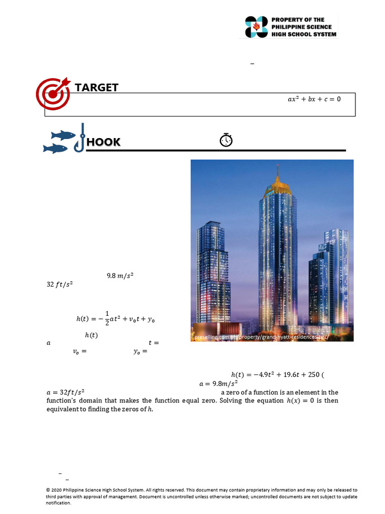 v2 - SLG-M2-7.3.1 - Zeros of A Quadratic Function - Factoring Method ...