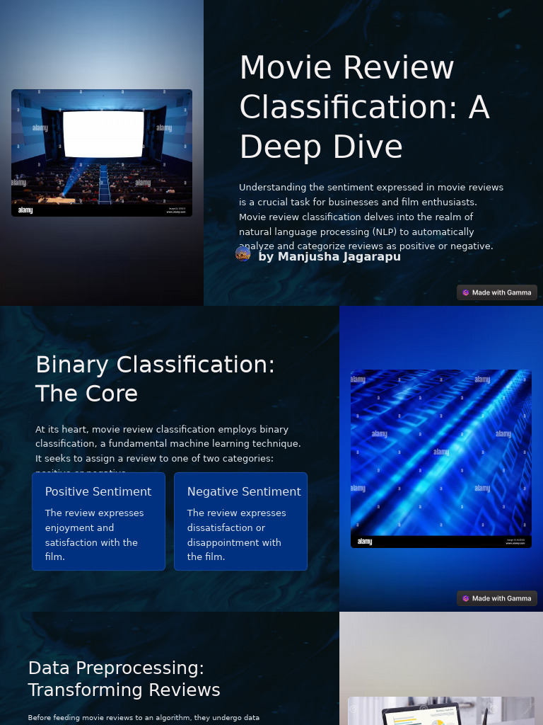 Movie-Review-Classification-A-Deep-Dive (1) | PDF | Statistical Classification | Computational ...