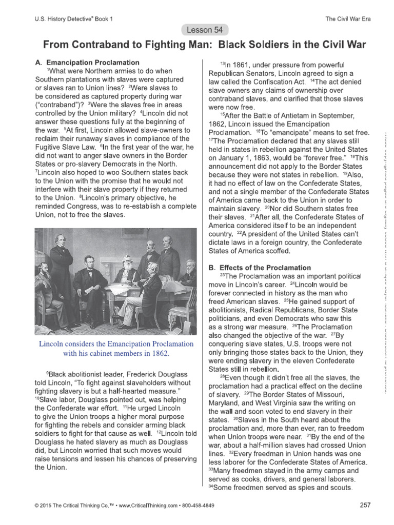 54 - Emancipation Proclamation | PDF