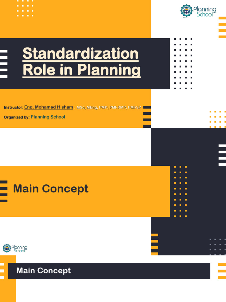 Standardization in Project Management | PDF