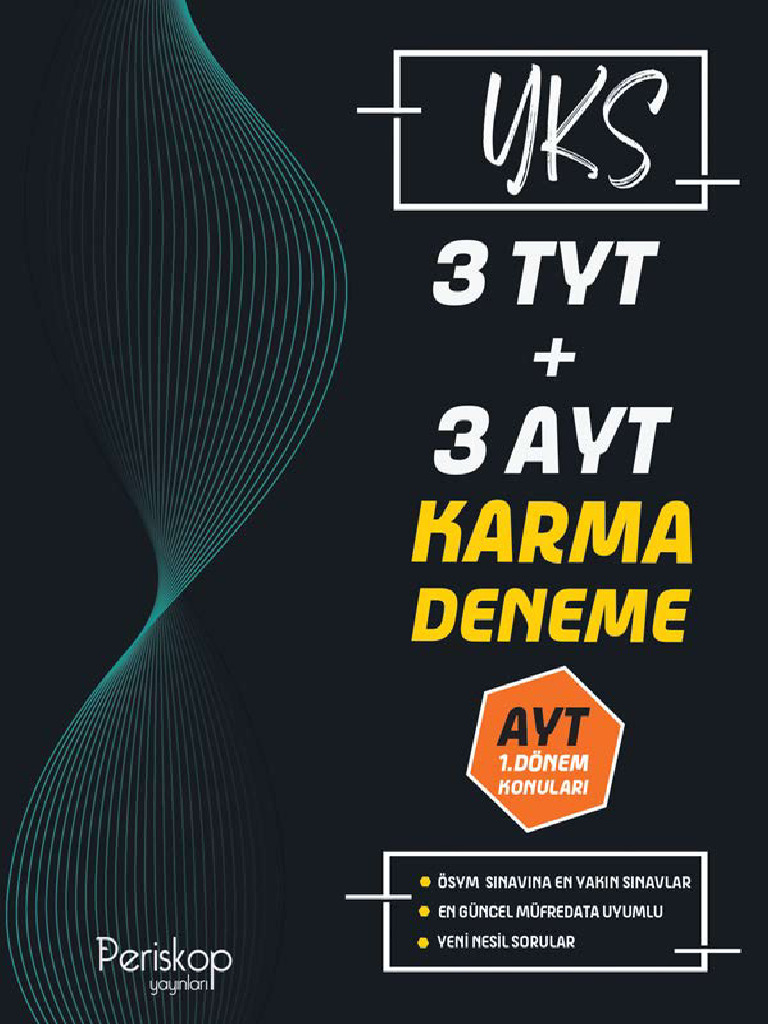 3 Tyt - 3 Ayt Karma Deneme | PDF