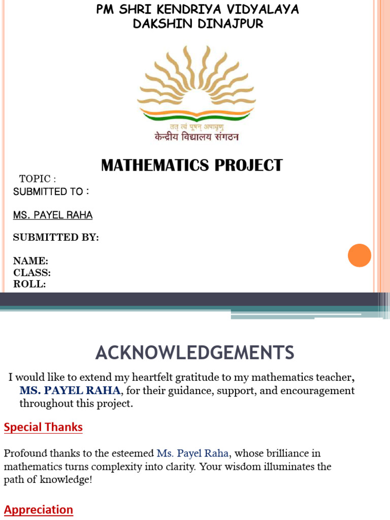 Conic Sections Mathematics Project | PDF | Ellipse | Mathematics
