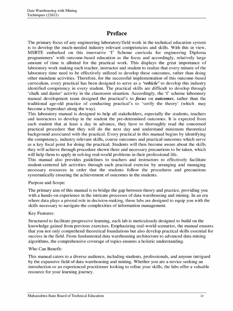 DWM Lab Manual | PDF