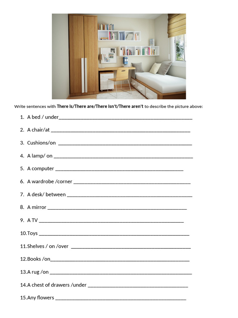 There Isare and Prepositions - 16464 | PDF