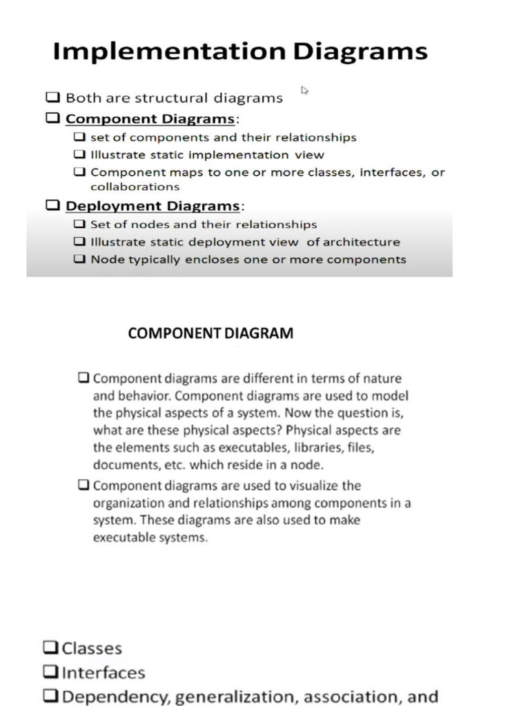 Ooad Unit 4 Component Diagrm | PDF