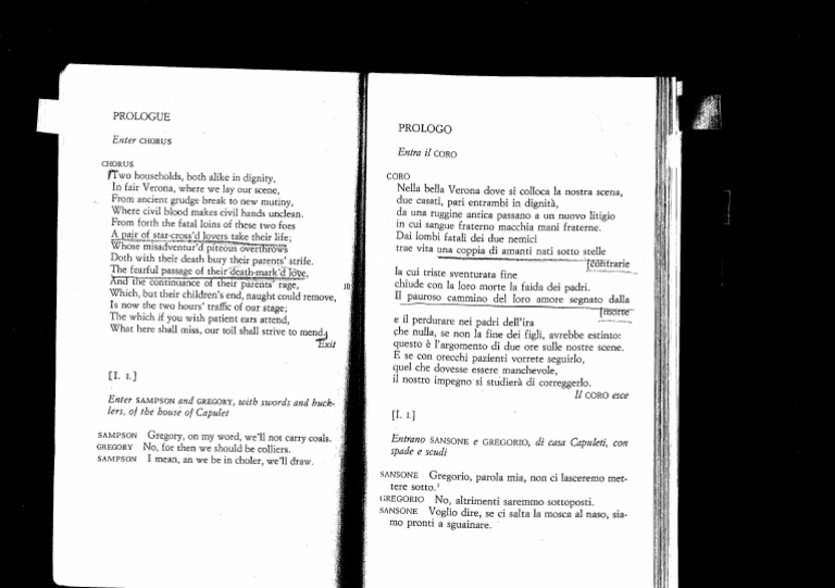 Romeo_Juliet_prologue | PDF