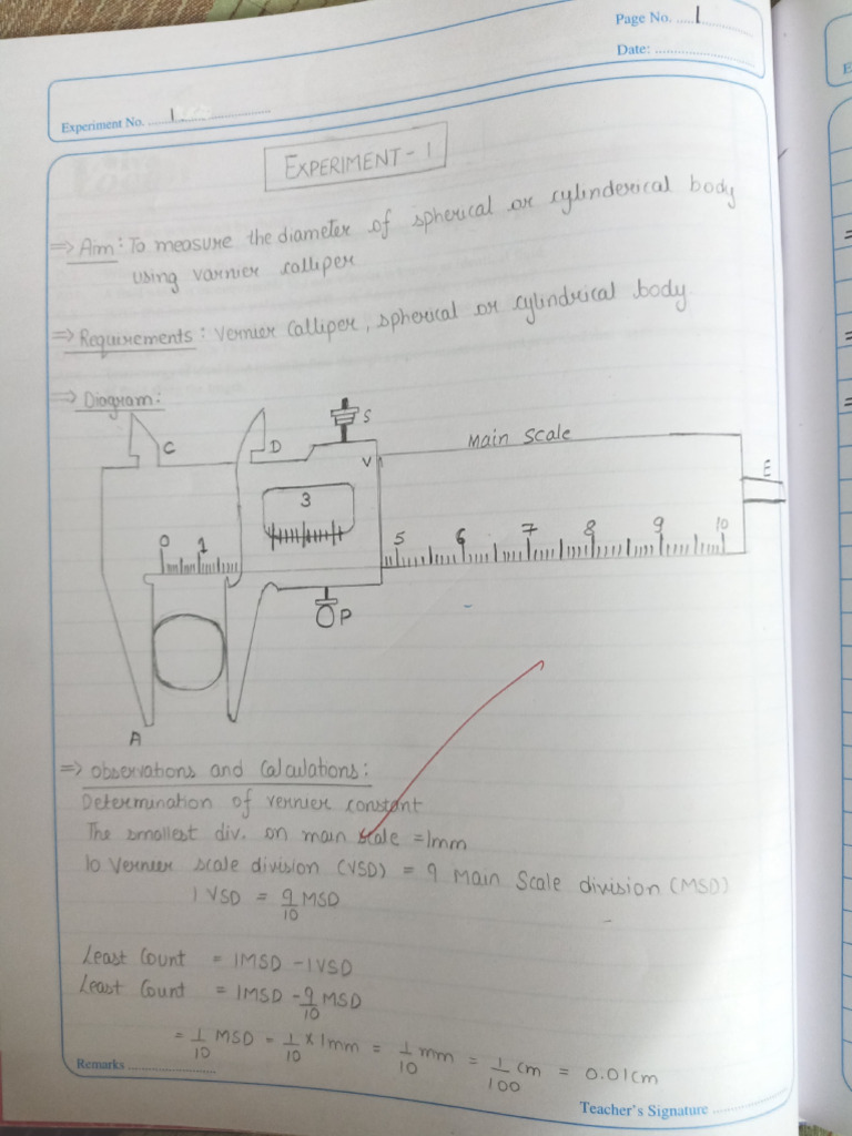 Physics Lab Manual | PDF