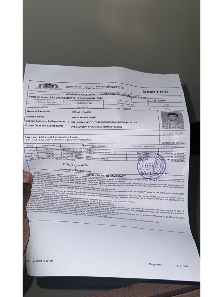 Created With Cam Scan | PDF