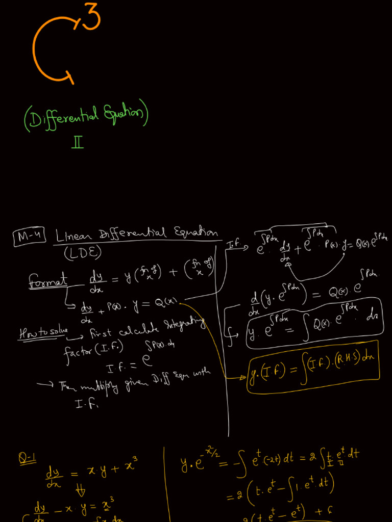 Differential Equation-2 | PDF