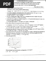 General Chemistry Exam Questions | PDF | Teaching Methods & Materials ...