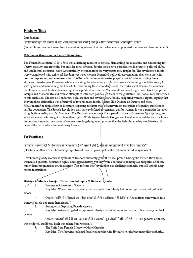 Women's Struggles in the French Revolution | PDF | Mother | French ...