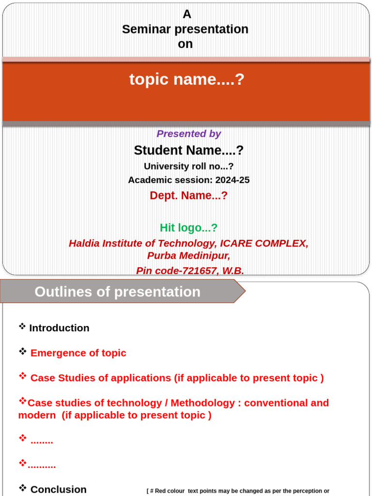 Ppt Format | PDF