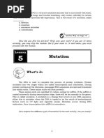 DNA Mutations Lab Answer Key | PDF | Genetic Code | Point Mutation