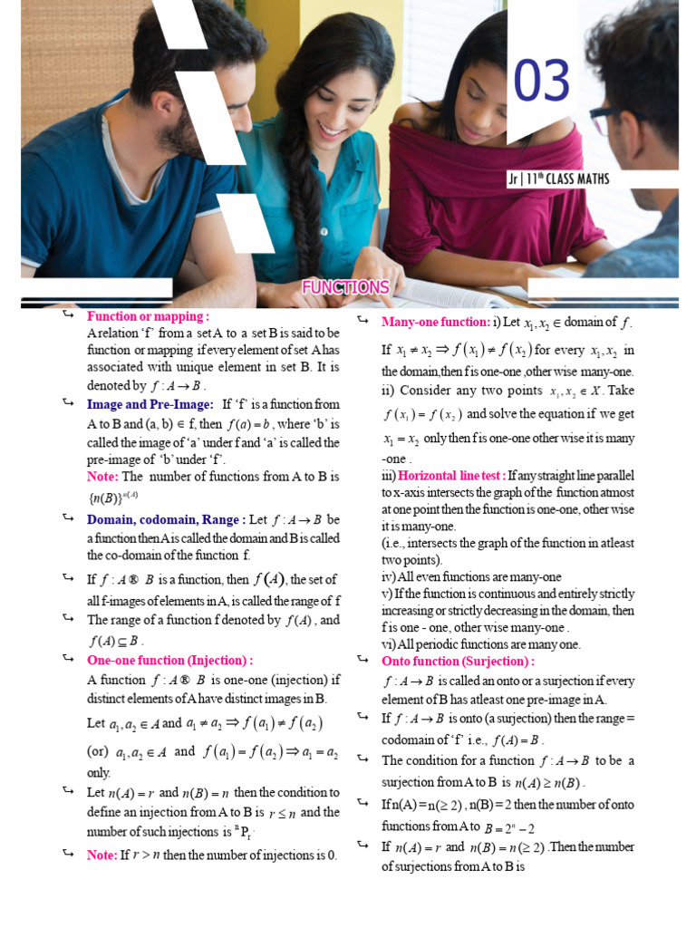 Functions 1 | PDF | Function (Mathematics) | Complex Analysis