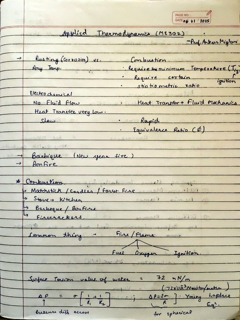 Applied Thermodynamics | PDF