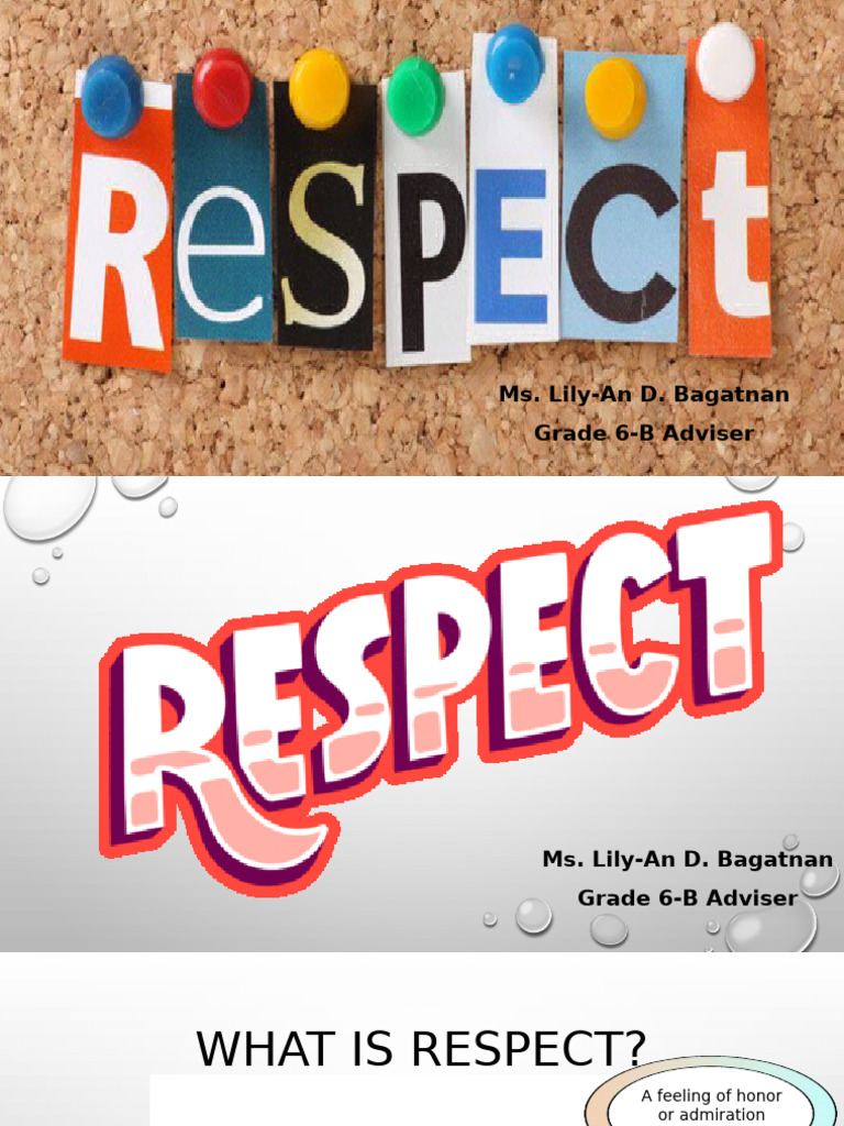 Respect | PDF