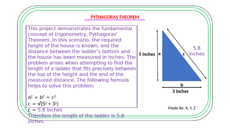 Pythagoras Theorem | PDF
