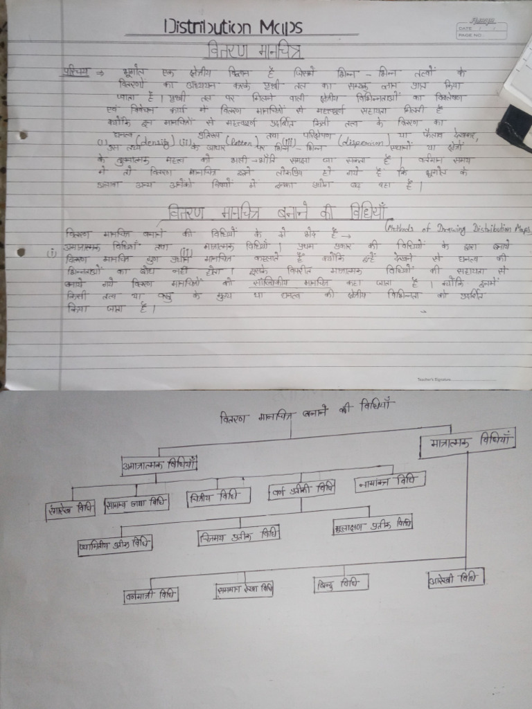 Geography File BA 2nd Year (3rd Semester) | PDF