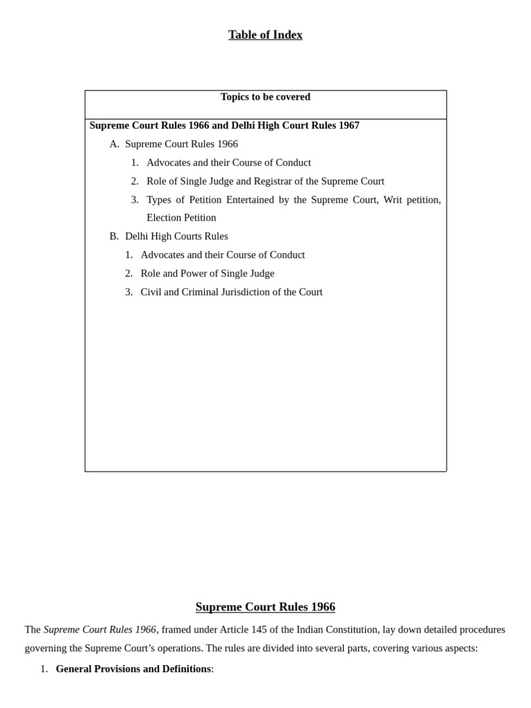 Supreme Court Rules 1966 Overview | PDF | Jurisdiction | Appeal