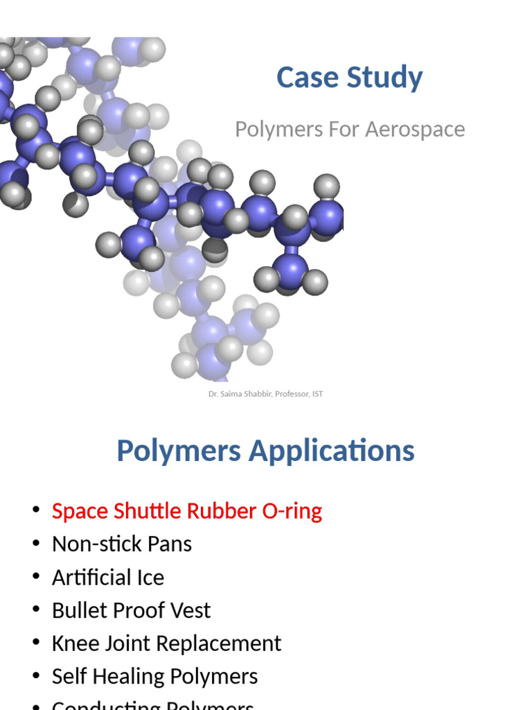 Polymers in Aerospace Applications | PDF | Polymers | Thermoplastic