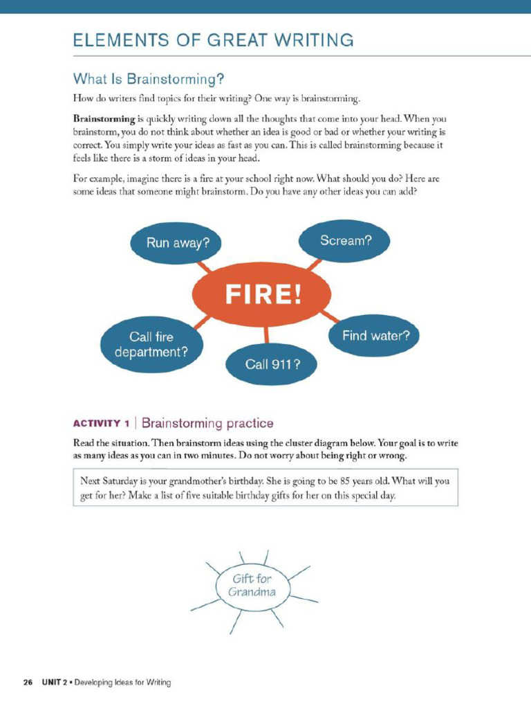 Great Writing 2 Lesson 1 | PDF