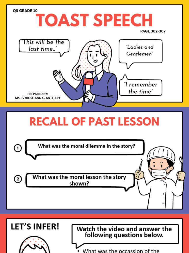 Q3 Toast Speech | PDF