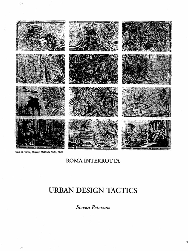 Peterson Urban Design Tactics | PDF