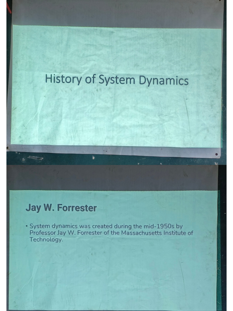 Topic 1 Syst Dyn | PDF