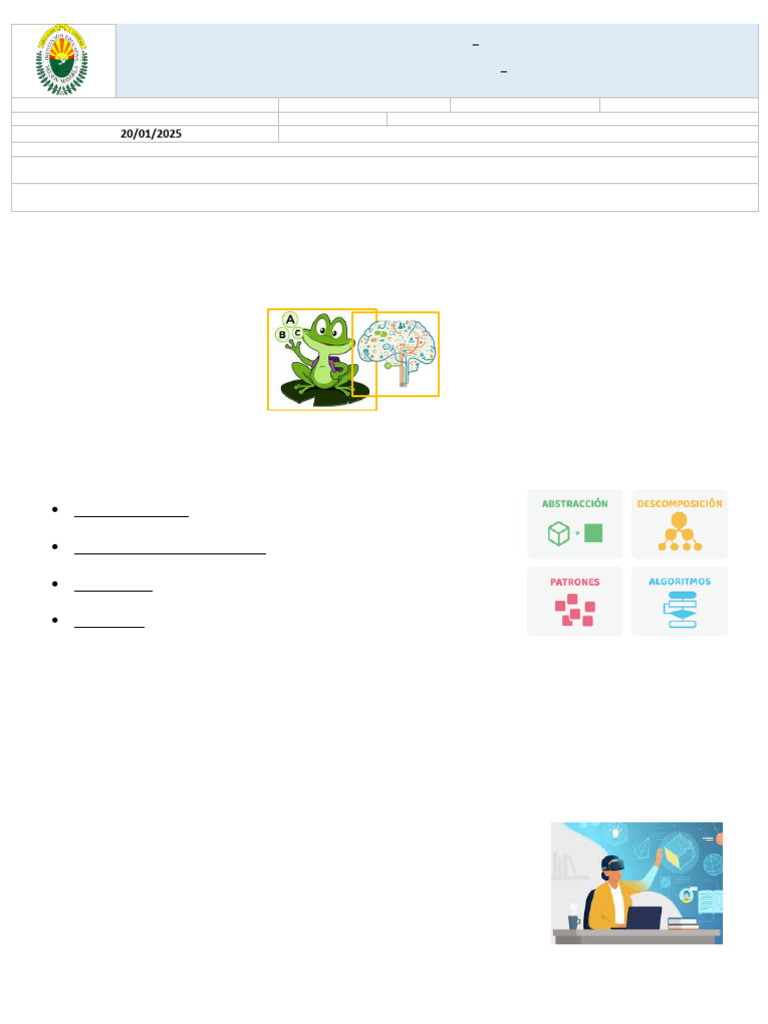 G1P1 Septimo | PDF | Pensamiento | Informática