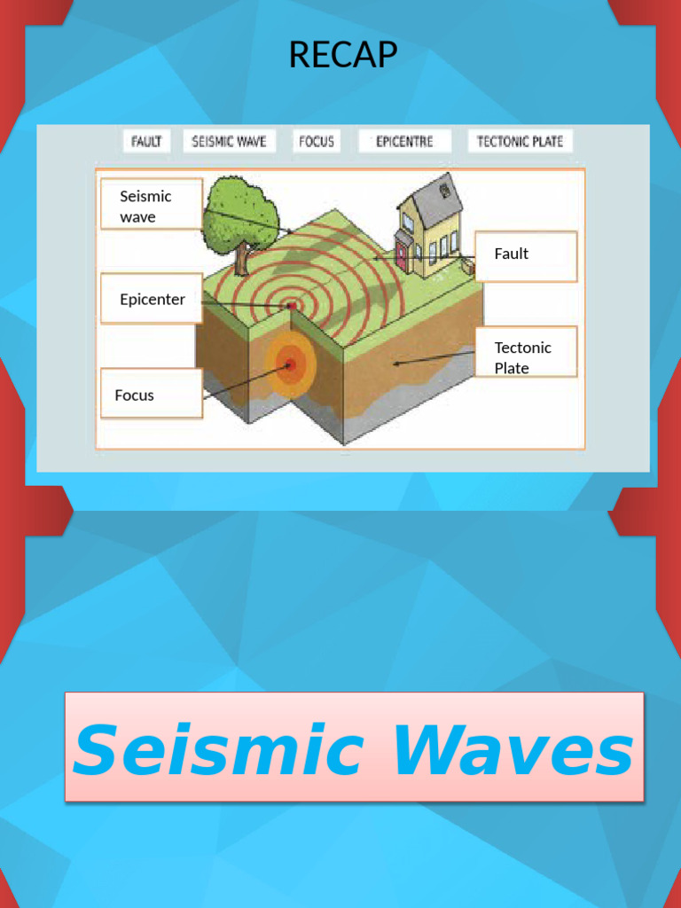 Seismic Waves PPTX 1 | PDF | Seismology | Waves