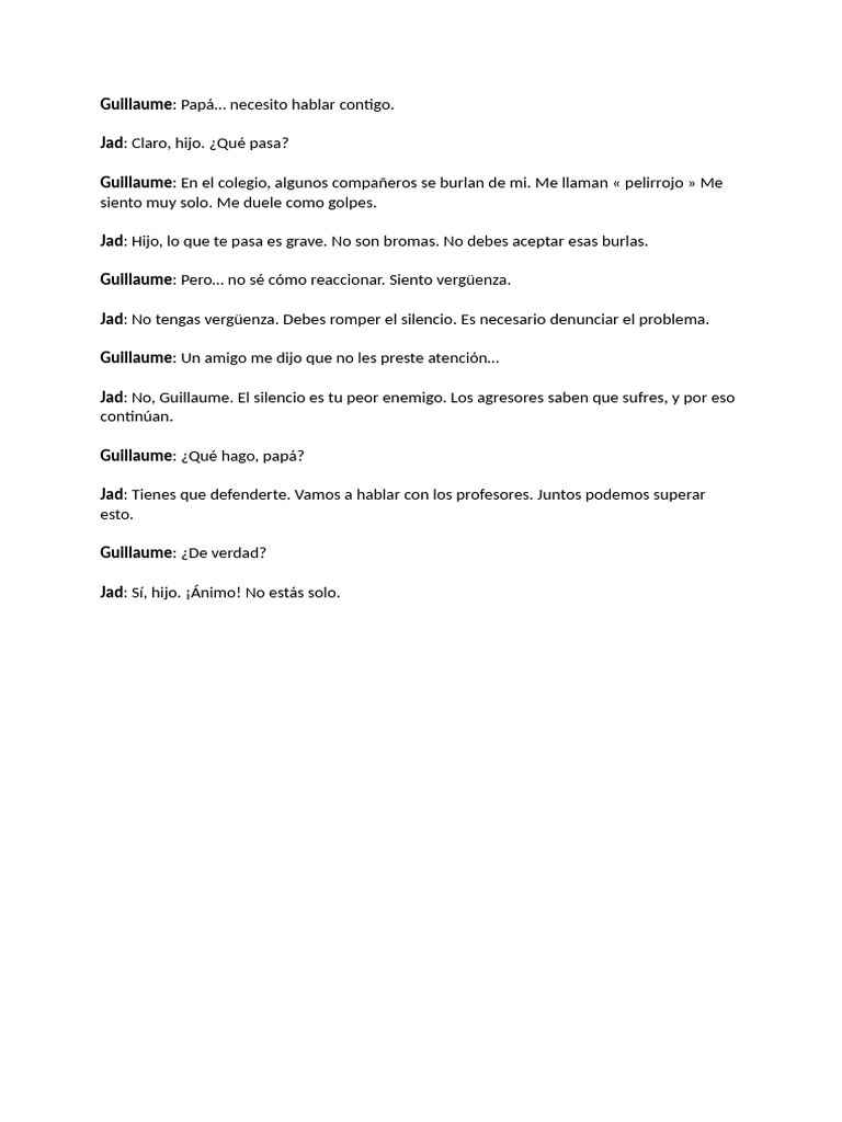 Espagnol Projet Final | PDF